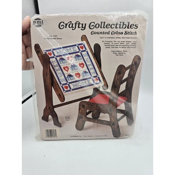 Needlemagic | Art | New Nmi Cross Stitch Dowel Rod Construction Home ...